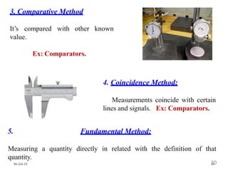 Metrology Measurements and All units PPT | PDF