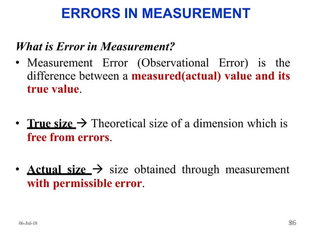 Metrology Measurements and All units PPT | PDF | Physics | Science