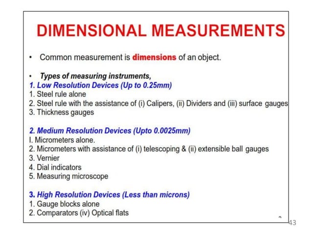 Metrology Measurements and All units PPT | PDF | Physics | Science