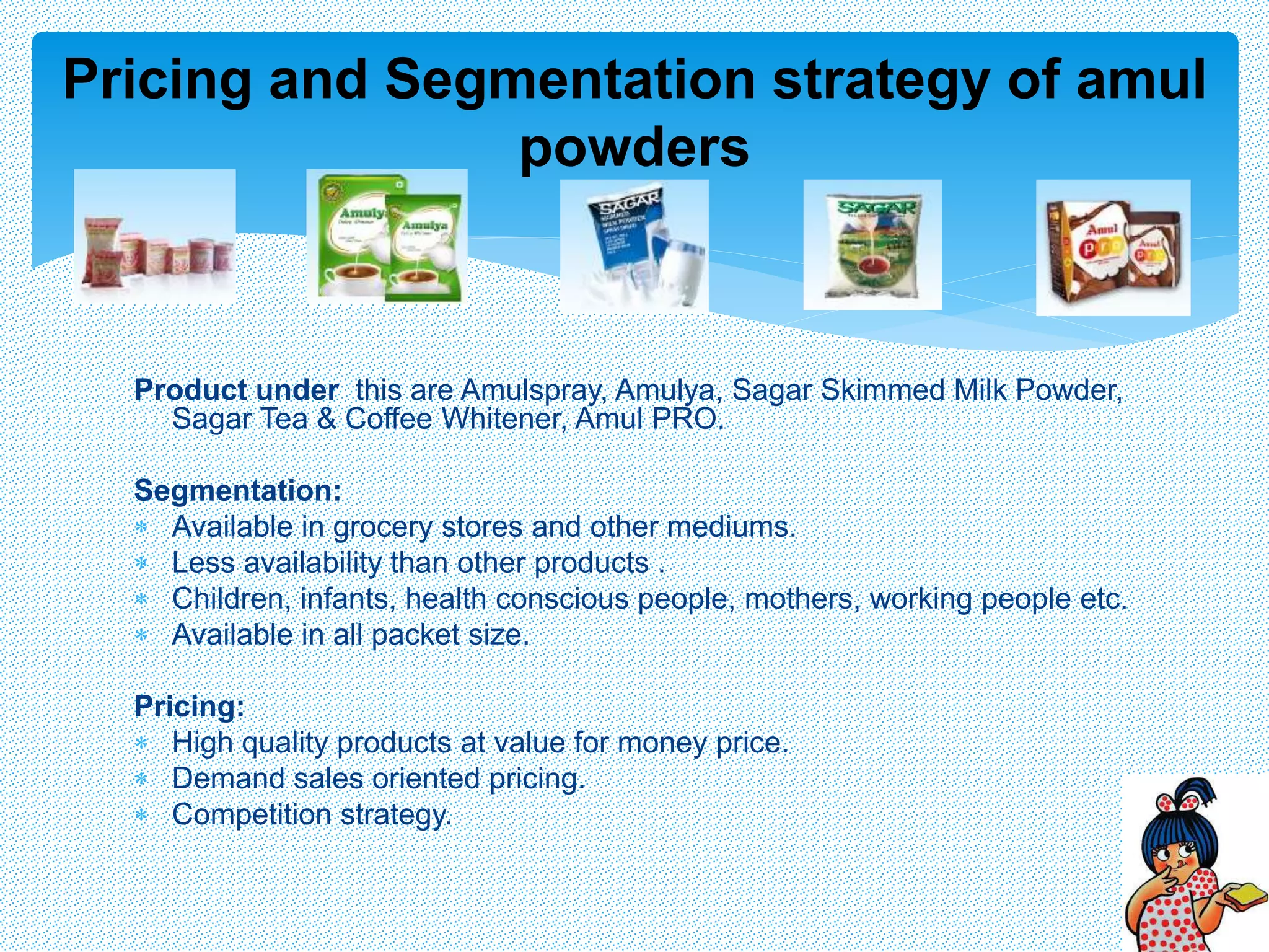 amul pricing strategy ppt | PPTX