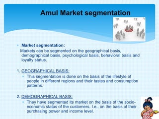 amul pricing strategy ppt | PPTX | Commodities | Economy