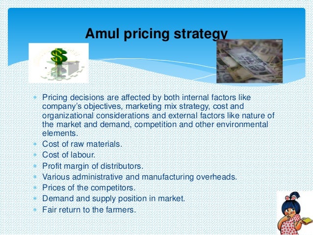 amul pricing strategy ppt