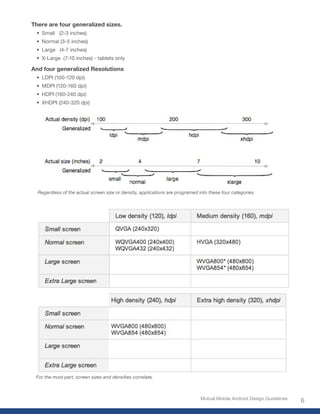 Android Design Guidelines | PDF | Free Download