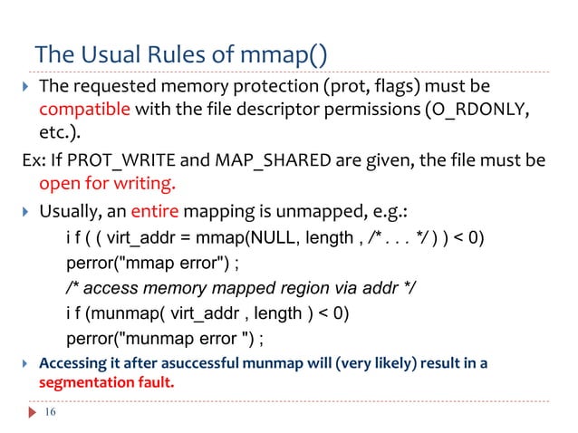 Linux Mmap And Ioremap Introduction Ppt 