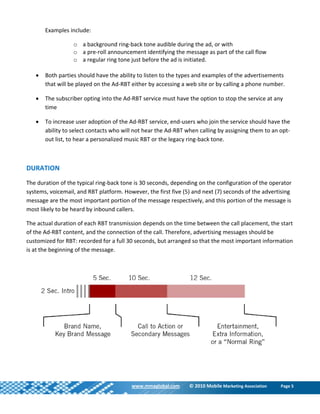 Mma ringback tone_whitepaper | PDF