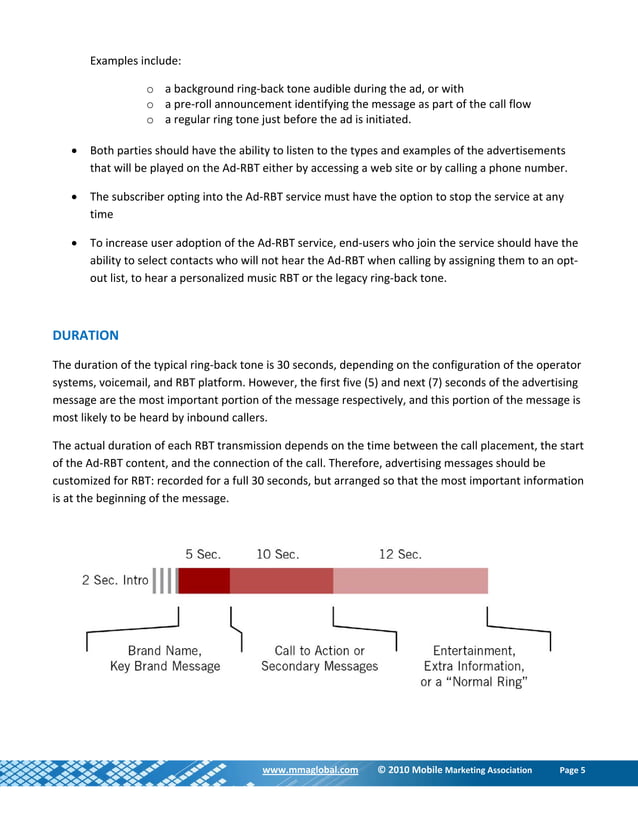 Mma ringback tone_whitepaper | PDF | Telecommunications Industry ...