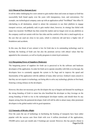 Marketing Plan : Grab | PDF