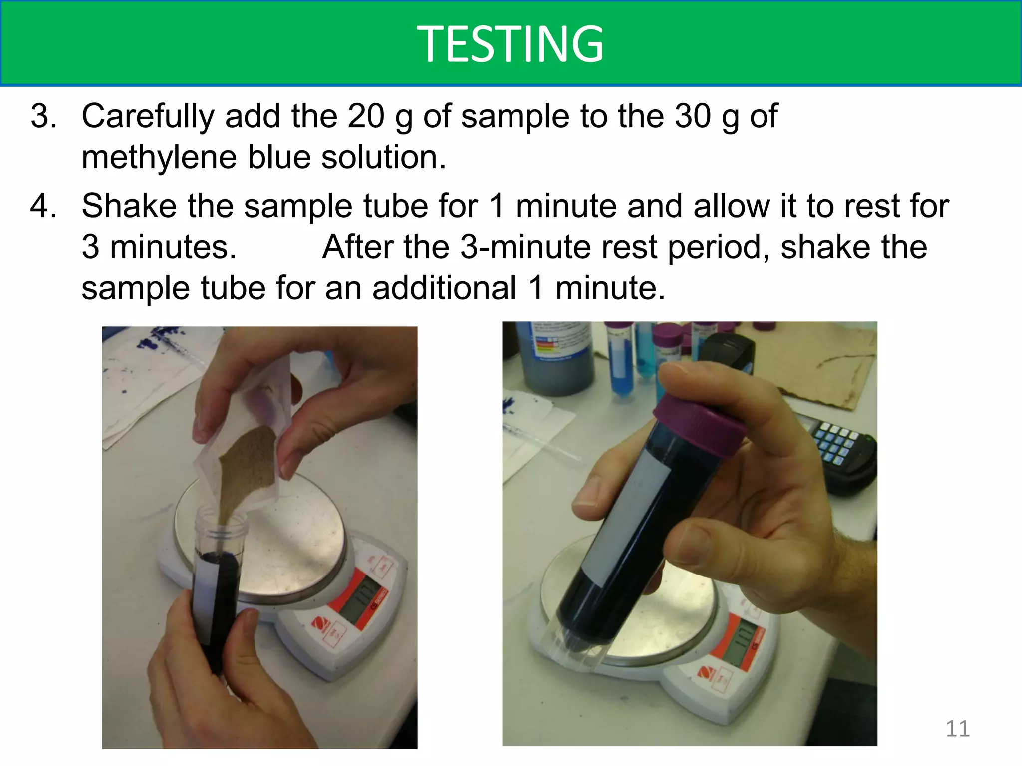 Modified Methylene Blue (MMB) Test Procedure | PDF