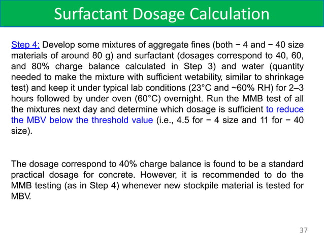 Modified Methylene Blue (MMB) Test Procedure | PDF | Geology | Science
