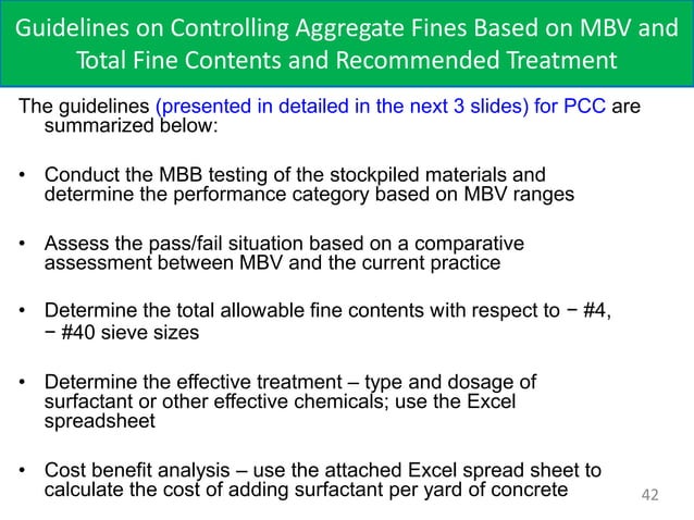 Modified Methylene Blue (MMB) Test Procedure | PPT