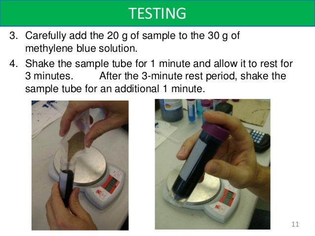 Modified Methylene Blue (MMB) Test Procedure