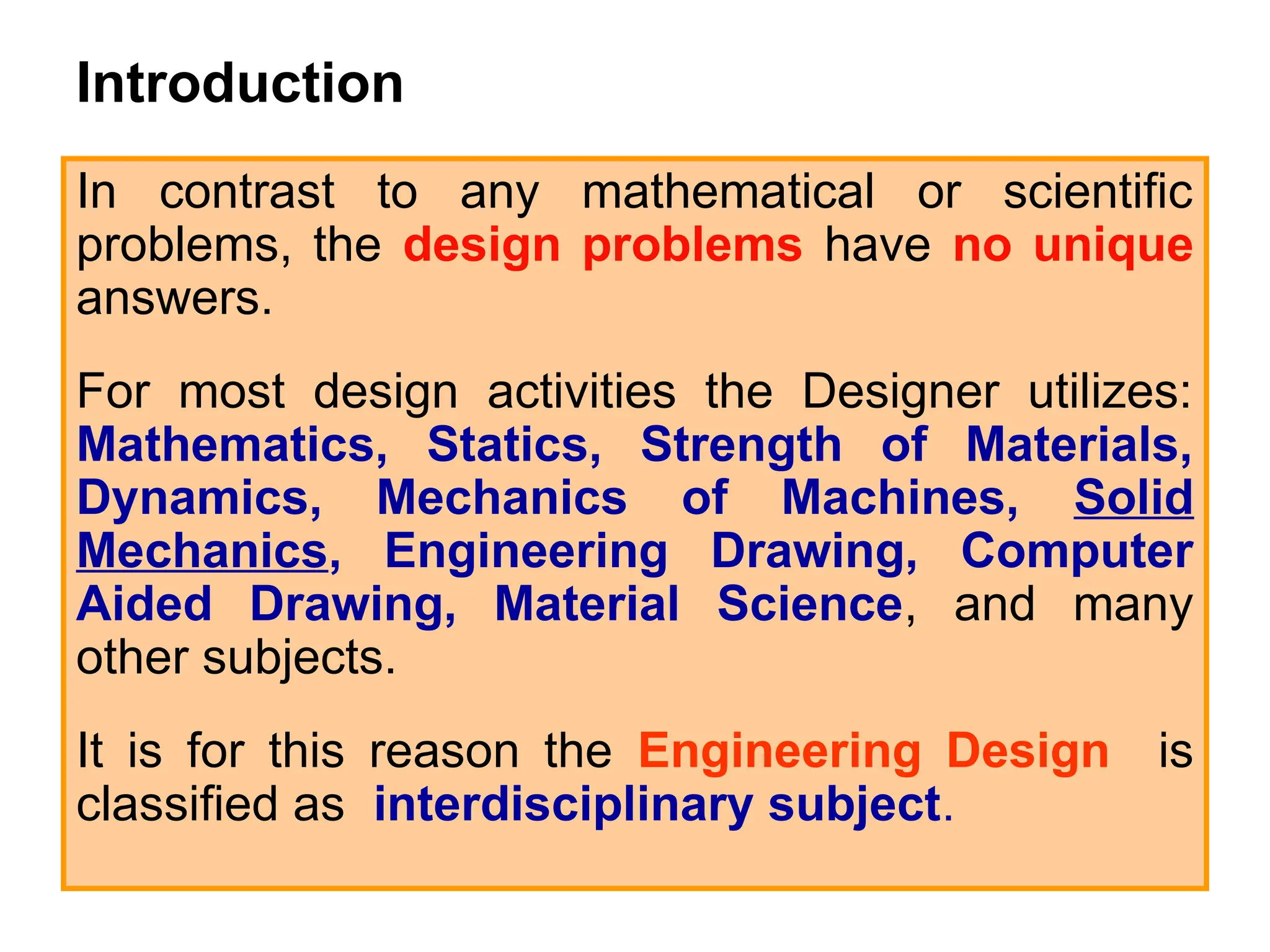 The Concept of Engineering Design Factor of Safety | PPT