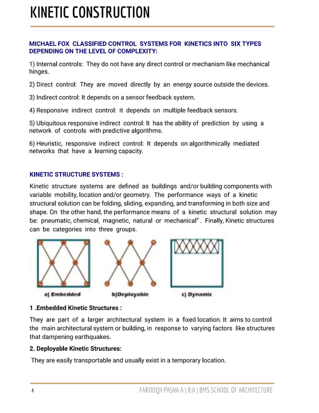KINETIC CONSTRUCTION | PDF