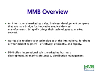 MMB profile Presentation | PPTX