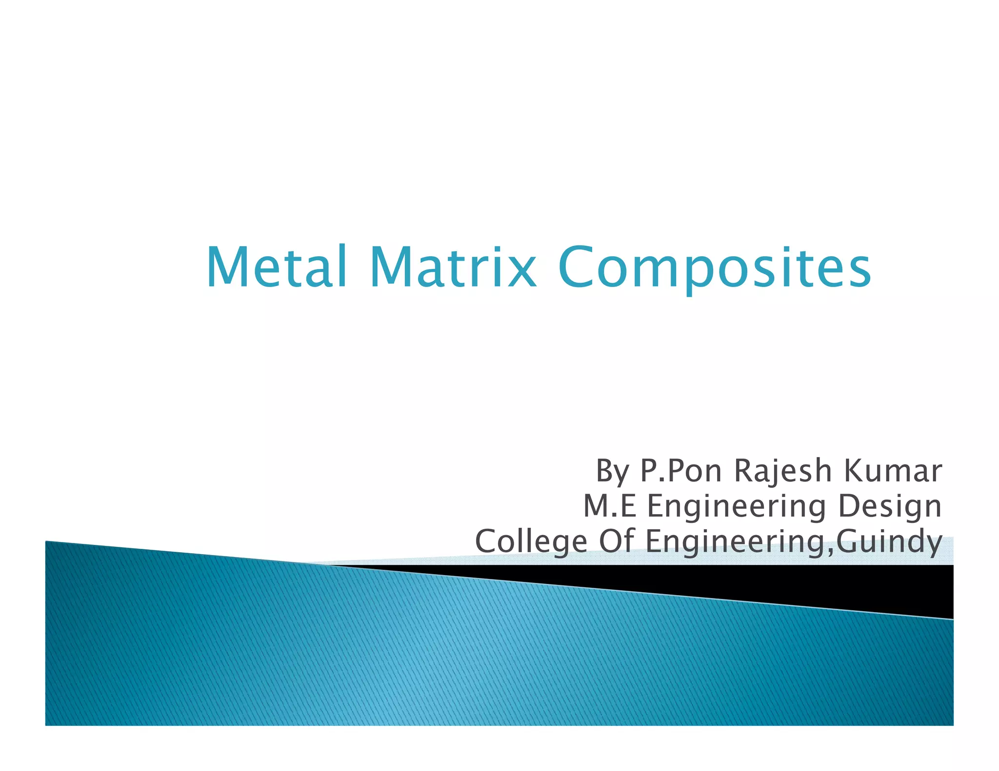 Metal matrix Composites | PDF