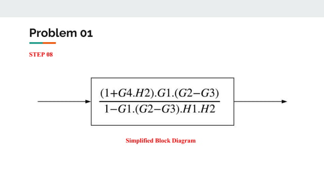 block diagram reduction solved problems | PPTX