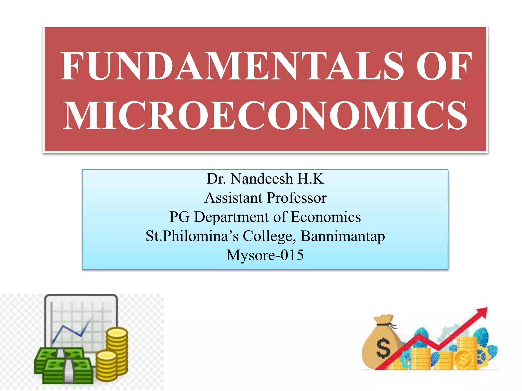 Fundamentals of Microeconomics | PPTX | Economy | Business and Finance