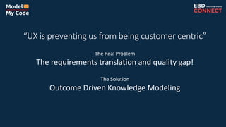 EventModeling & Outcome driven design | PPTX