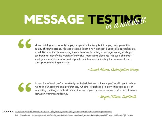 Mmc5427 elsie puig message testing presentation | PPT