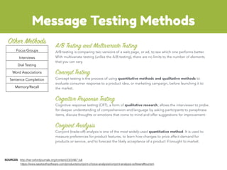 Mmc5427 elsie puig message testing presentation | PPT