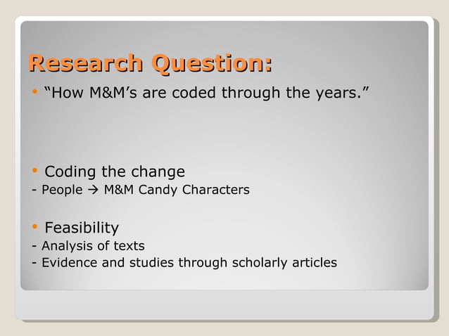 M&M Candy Campaign Power Point | PPT | Advertising Industry | Industries