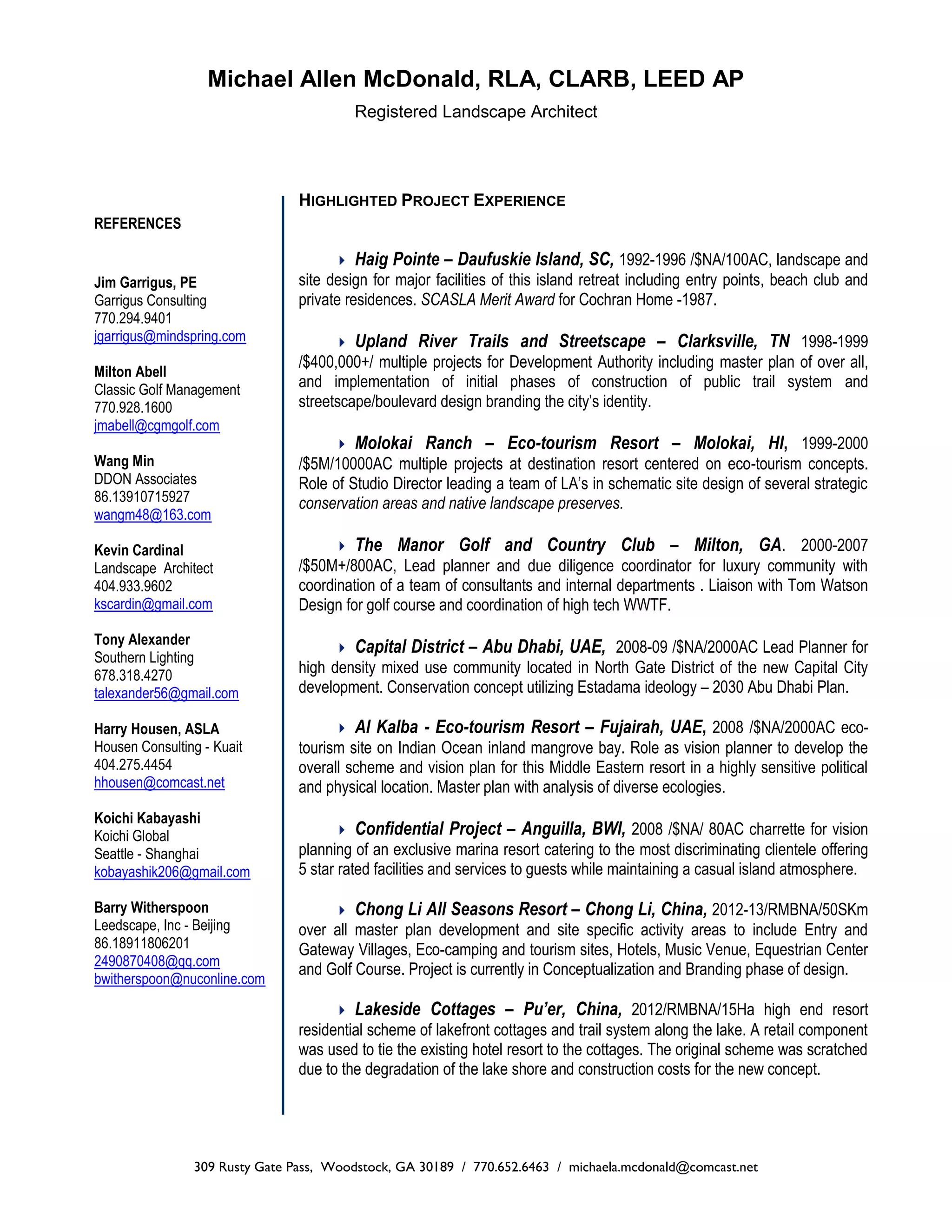 MMcDesign 2013 Resume | PDF