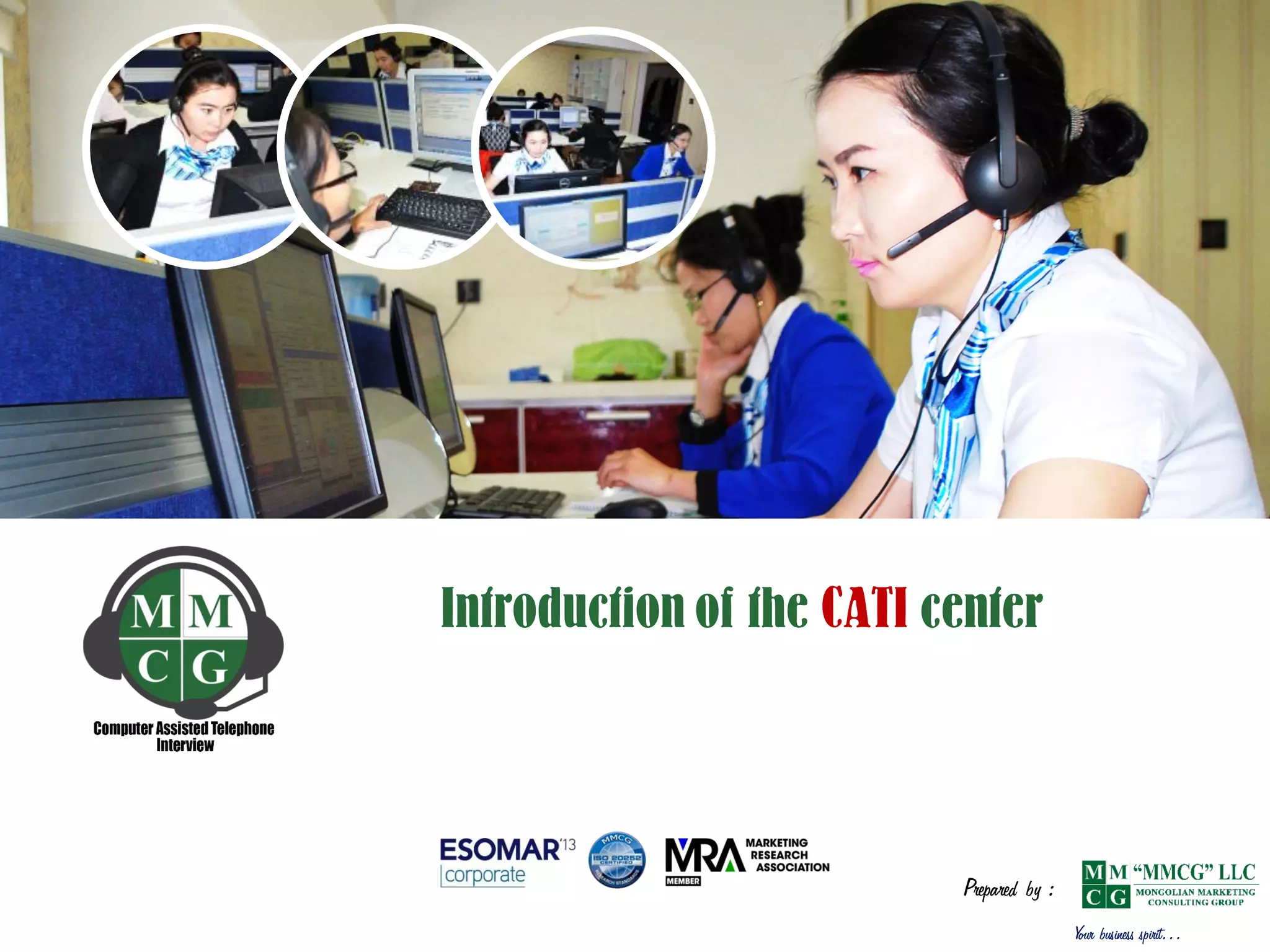 Introduction of the CATI center | PPT