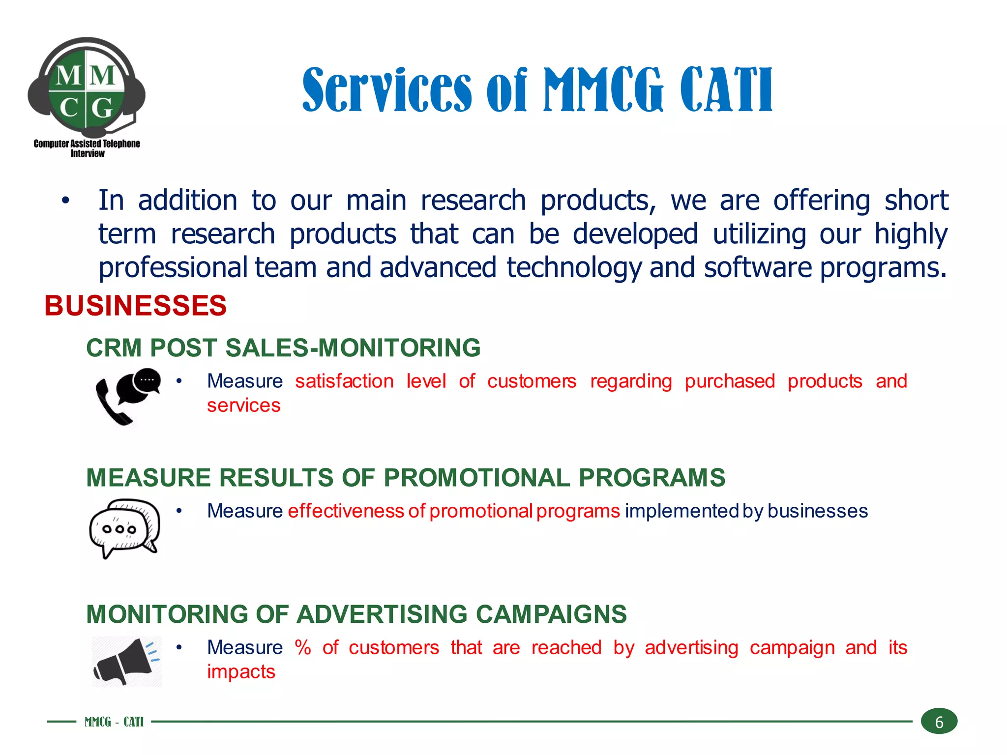 Introduction of the CATI center | PPT