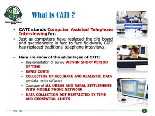 Introduction of the CATI center | PPT