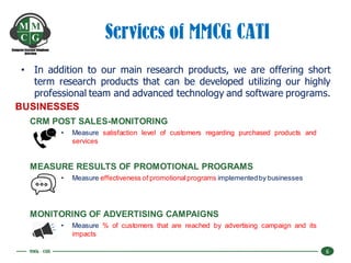 Introduction of the CATI center | PPT