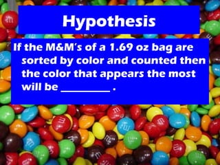 M & m challenge | PPT