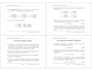Mm chap08 -_lossy_compression_algorithms | PPT
