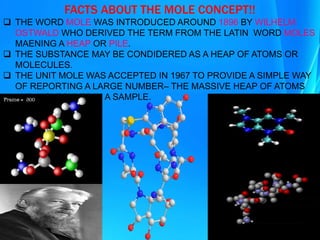 MOLECULAR MASS | PPTX