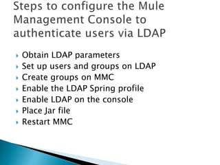 MMC Integration with LDAP and LDAP PS(SSL) | PPTX