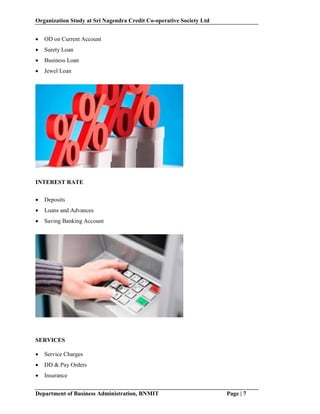 Organization study of credit co-operative society | PDF