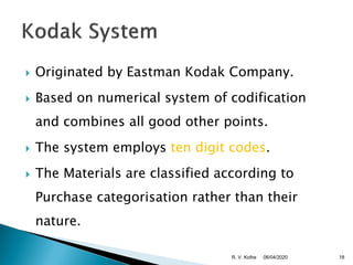Materials Codification and Classification | PDF