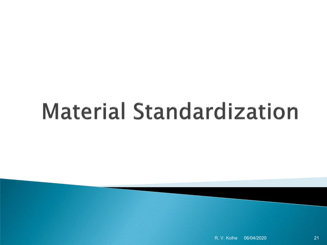 Materials Codification and Classification | PDF