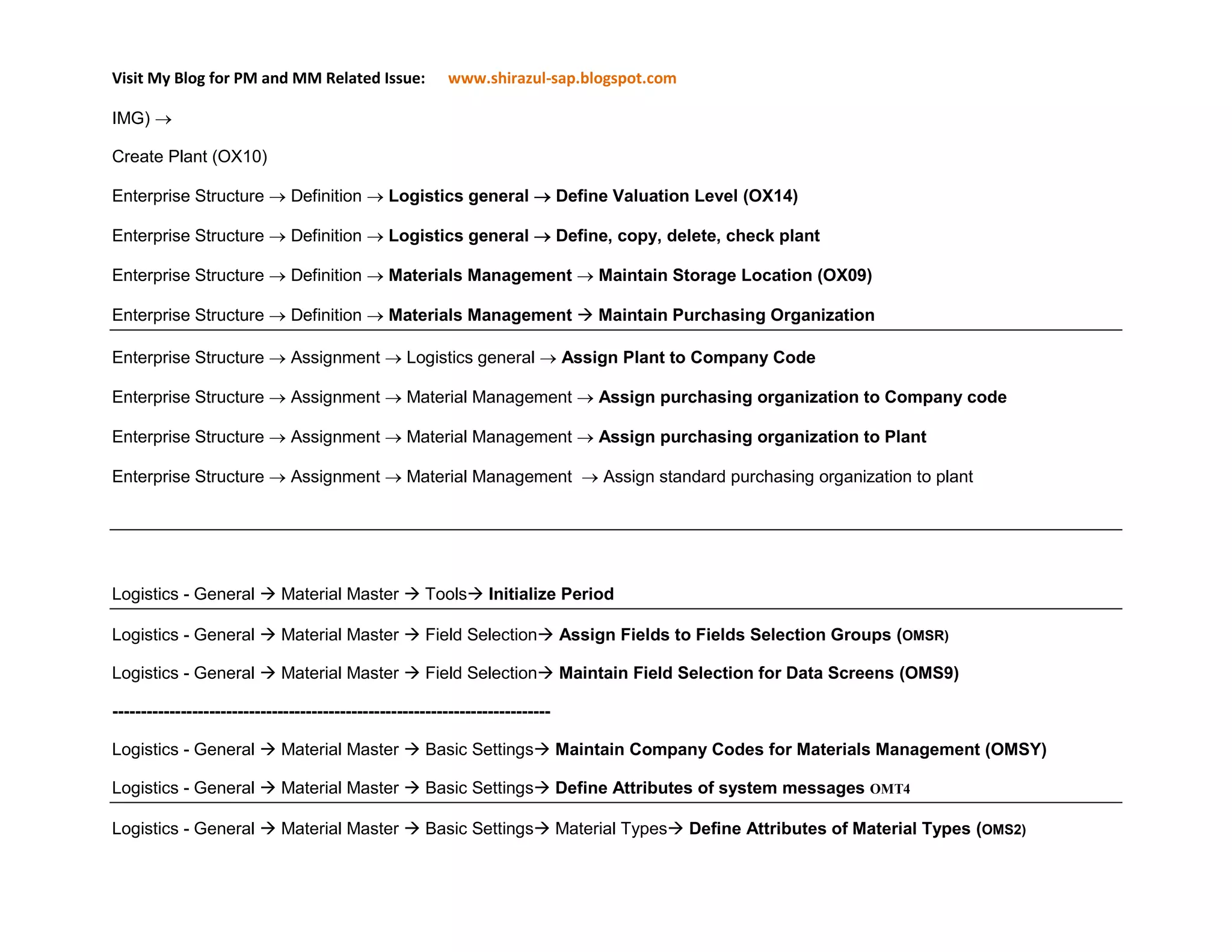 MM Configuration Path | PDF
