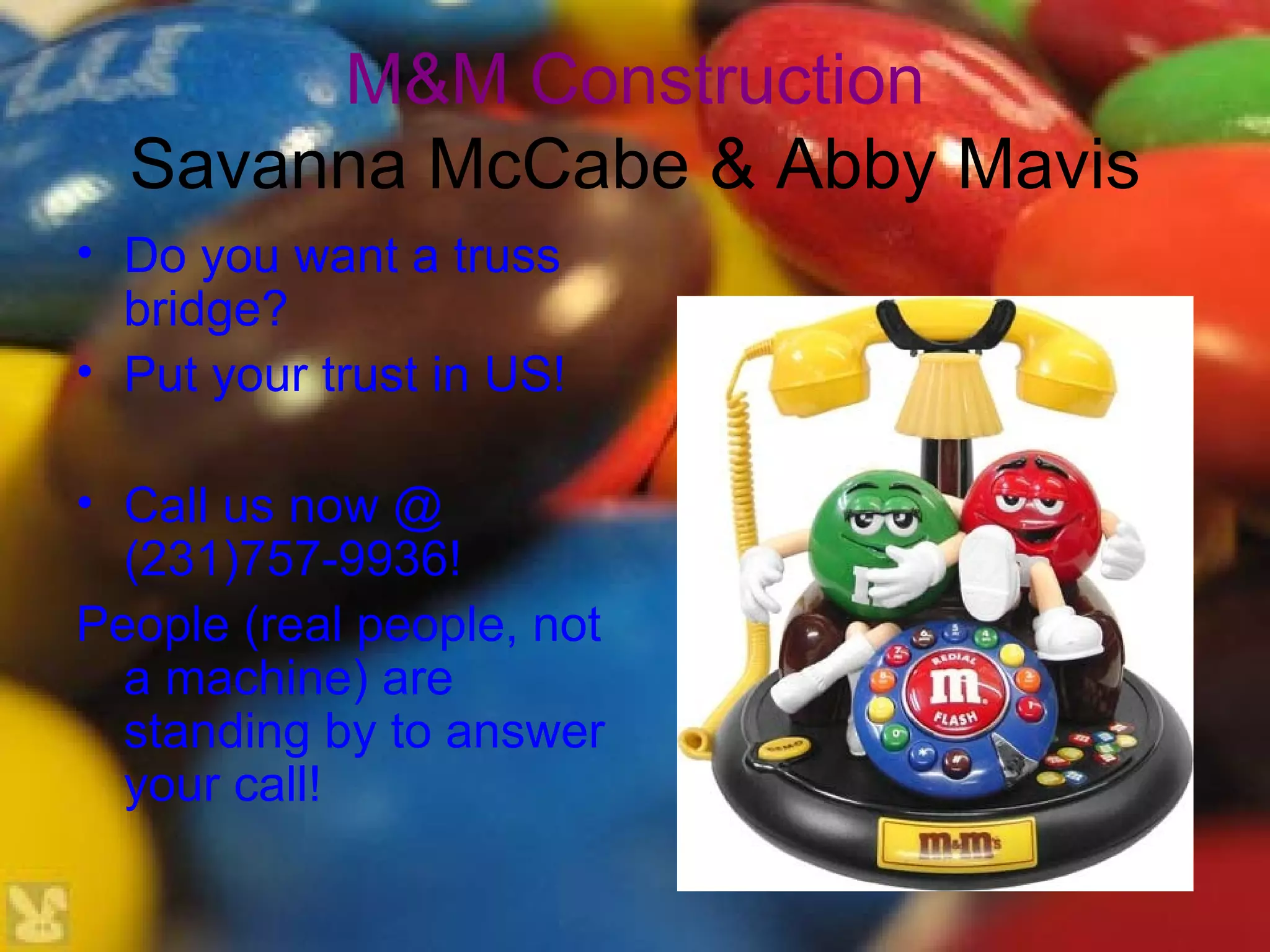 M& M Construction | PPT