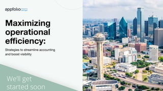 Maximizing operational efficiency: Strategies to streamline accounting ...