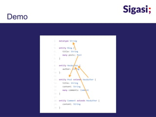 Domain specific languages in eclipse with Xtext (Zeus, UGent) | PPTX | Web Development | Internet