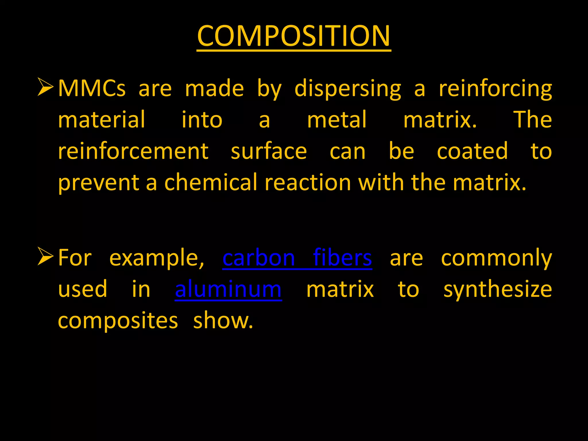 METAL MATRIX COMPOSITE | PPTX
