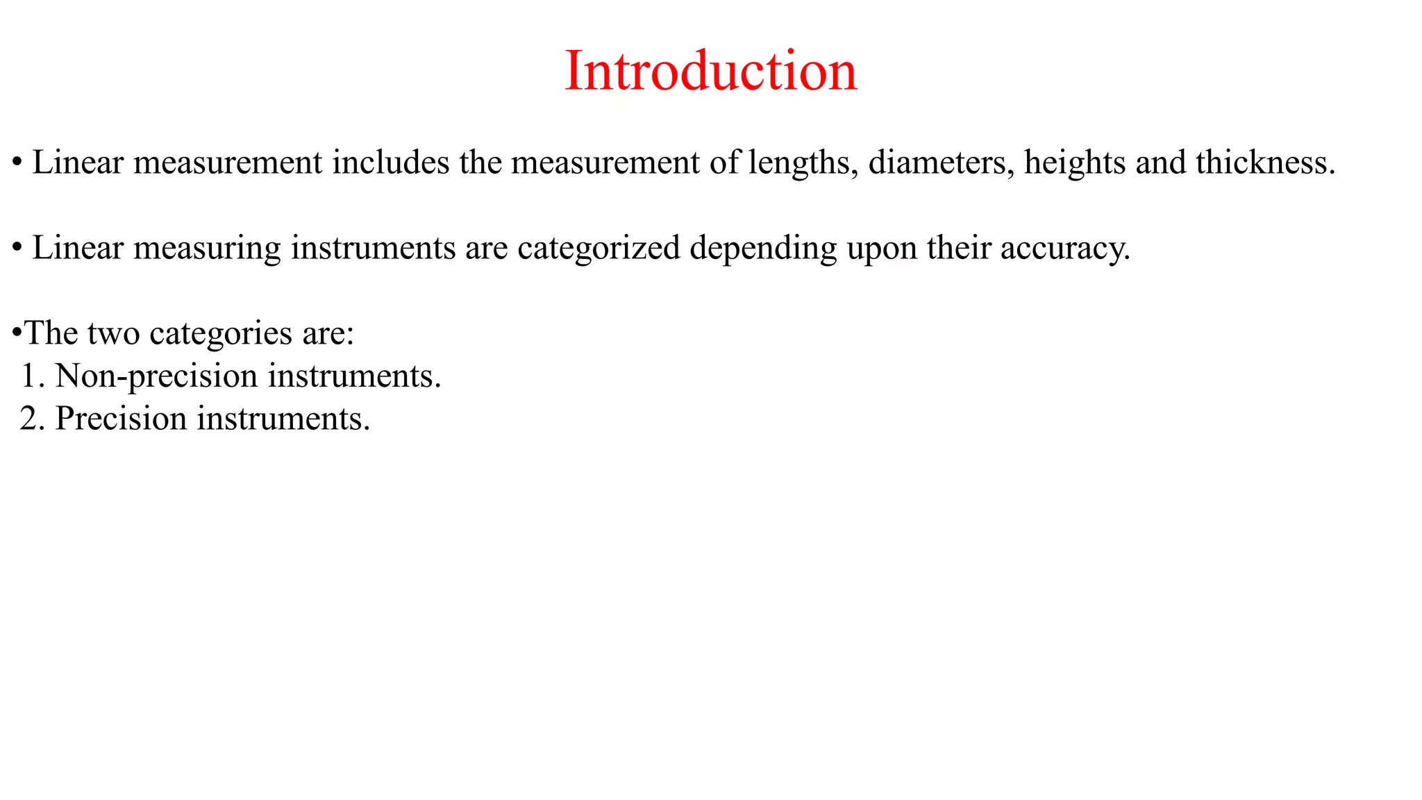 Linear measurement | PDF