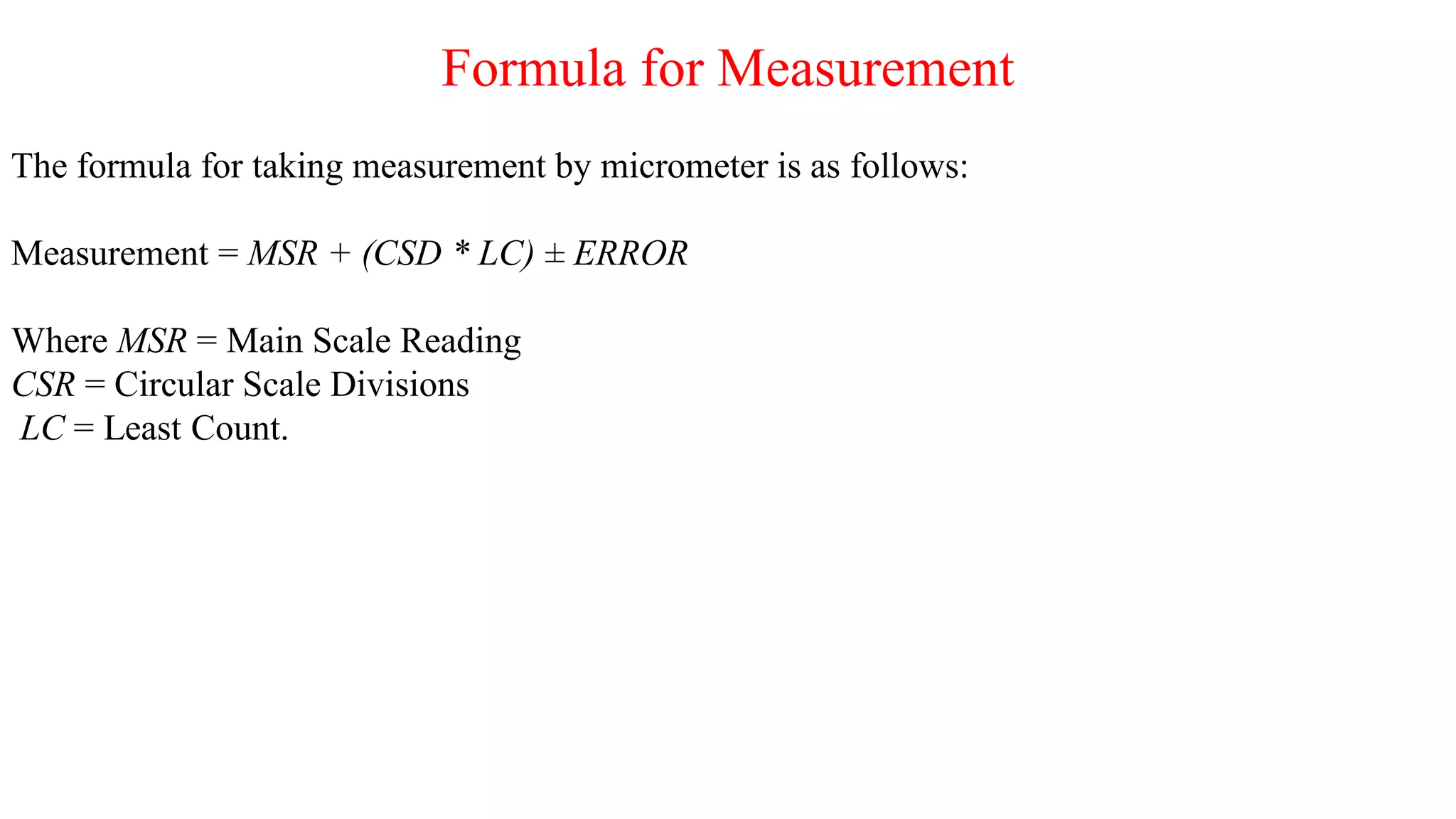 Linear measurement | PDF