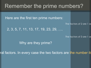 Mmc prime factors | PPT