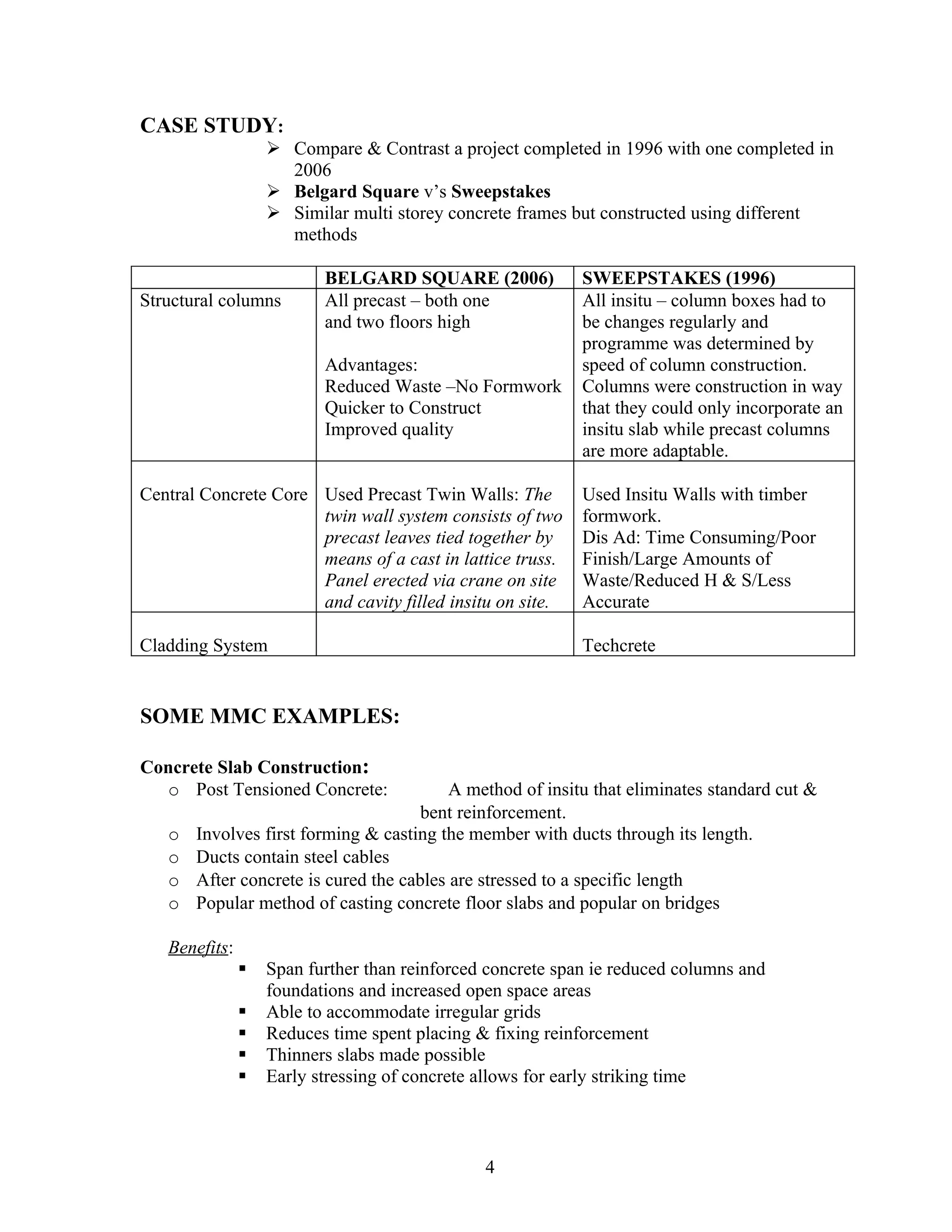 MMC Revision Notes | DOC