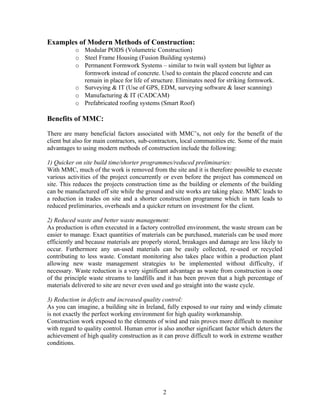 MMC Revision Notes | DOC