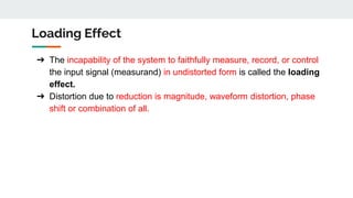 Static characteristics - Mechanical Measurements | PPTX