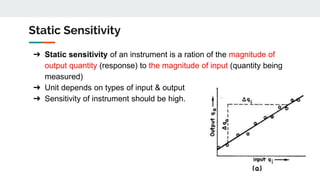 Static characteristics - Mechanical Measurements | PPTX