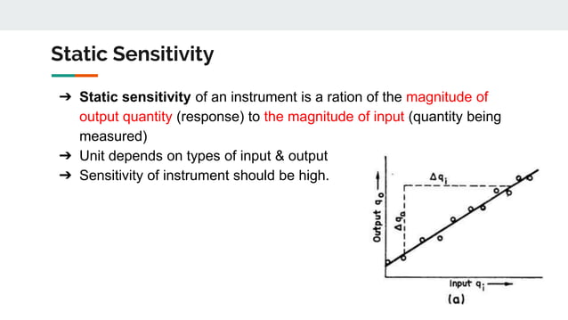 Static characteristics - Mechanical Measurements | PPTX | Physics | Science